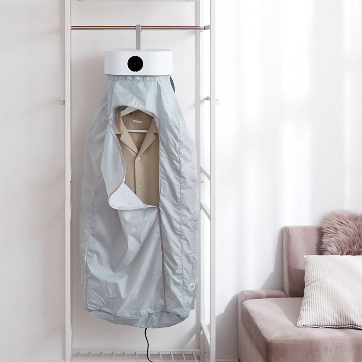 小資族必備的雨季救星！LOWYA 可掛入多件衣服的小型快速乾衣機｜日本好物調查局