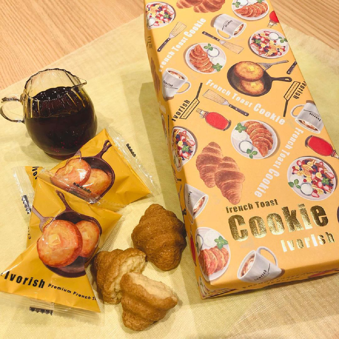大人氣！發售兩週熱銷 15 萬顆！Ivorish 楓糖可頌餅乾＆法式吐司費南雪！｜日本好物調查局