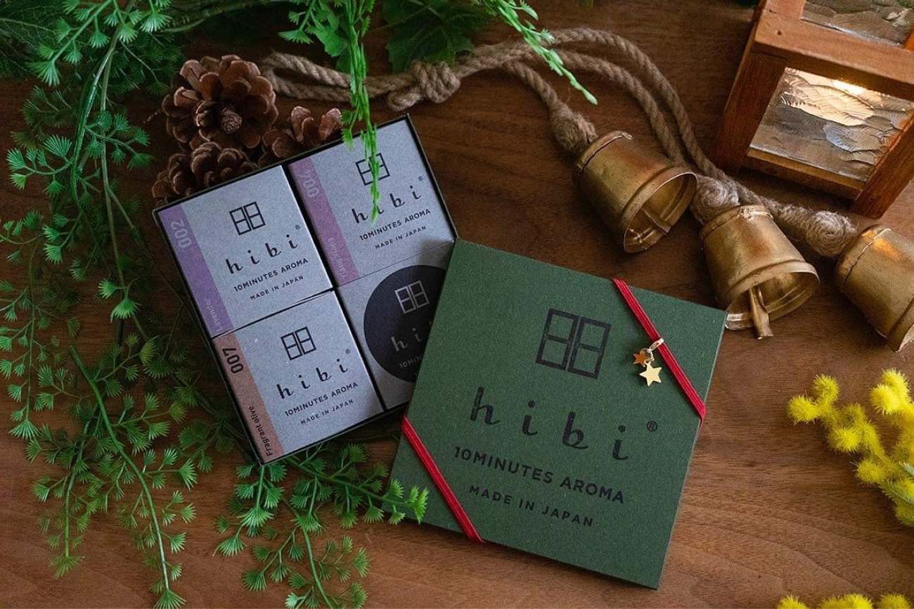 療癒100％ hibi 淡路島火柴薰香 聖誕禮盒組登場｜日本好物調查局